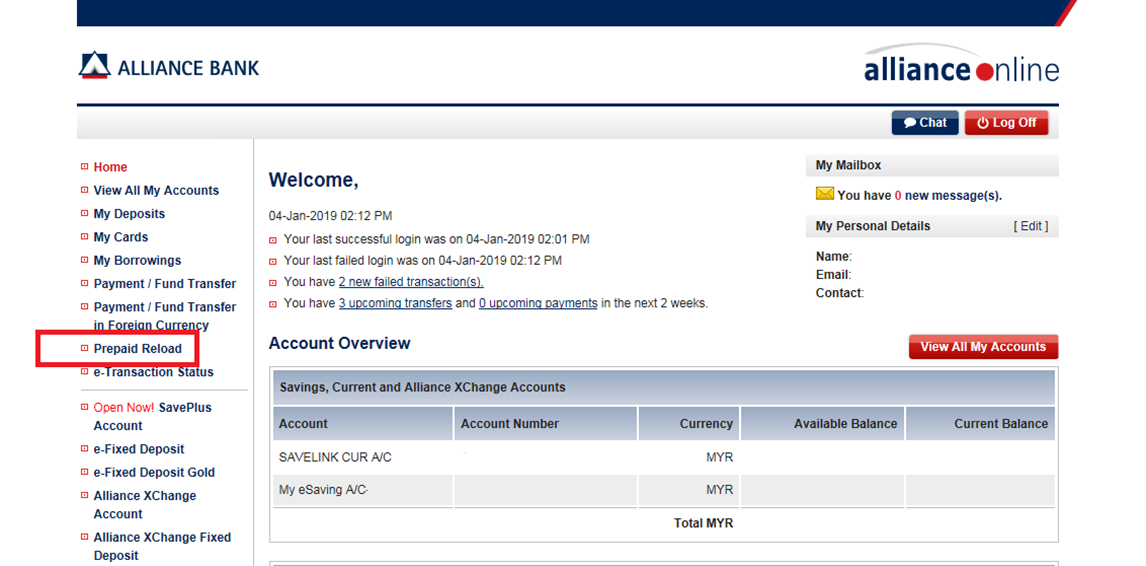 .: Alliance Bank购买MyCard教学（How to purchase MyCard from Alliance Bank）