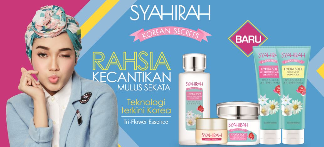 SYAHIRAH KOREAN SECRETS HYDRA SOFT BANTU WANITA MEMILIKI WAJAH CANTIK!