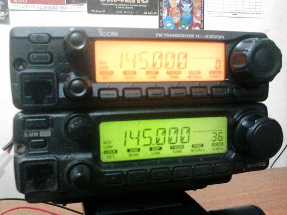 Disinilah aku kumpulkan segalanya...: ICOM IC-2300 : Si kecil bersuara ...