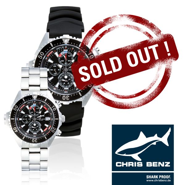 CHRIS BENZ Watches Intl.: CHRIS BENZ Depthmeter Chronograph in sepia ...