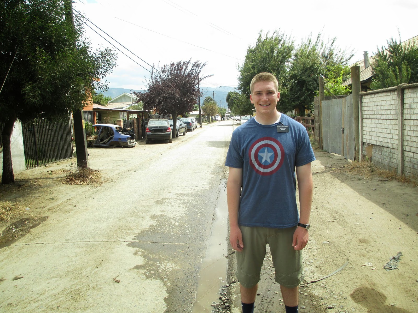 Elder Christensen in Chile