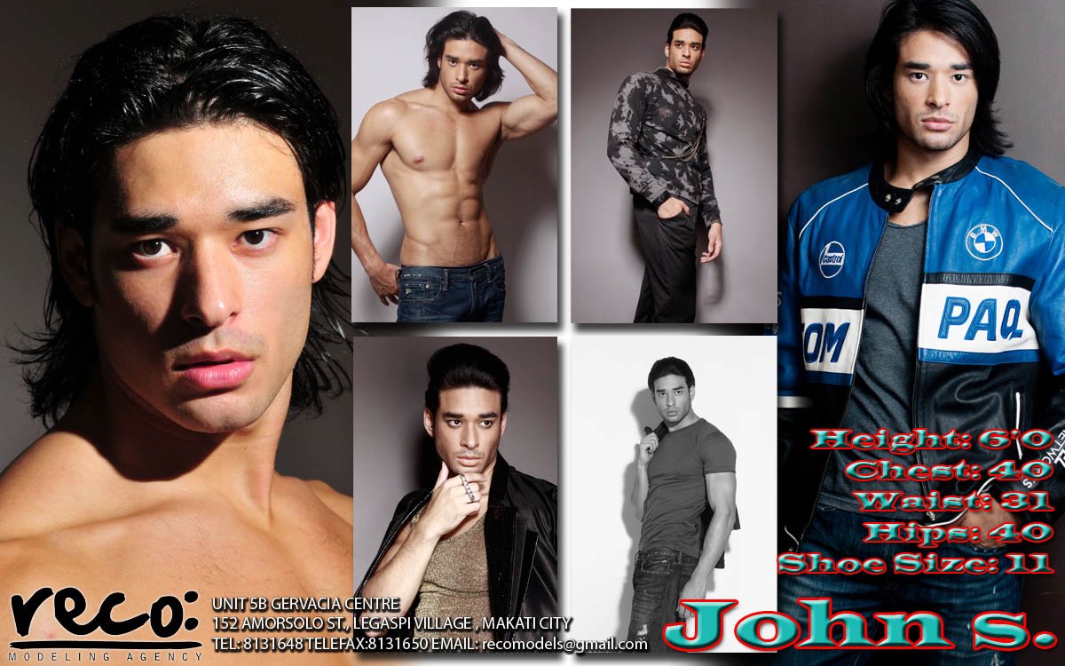 DEMIGODS: Model Setcard: John Spainhour