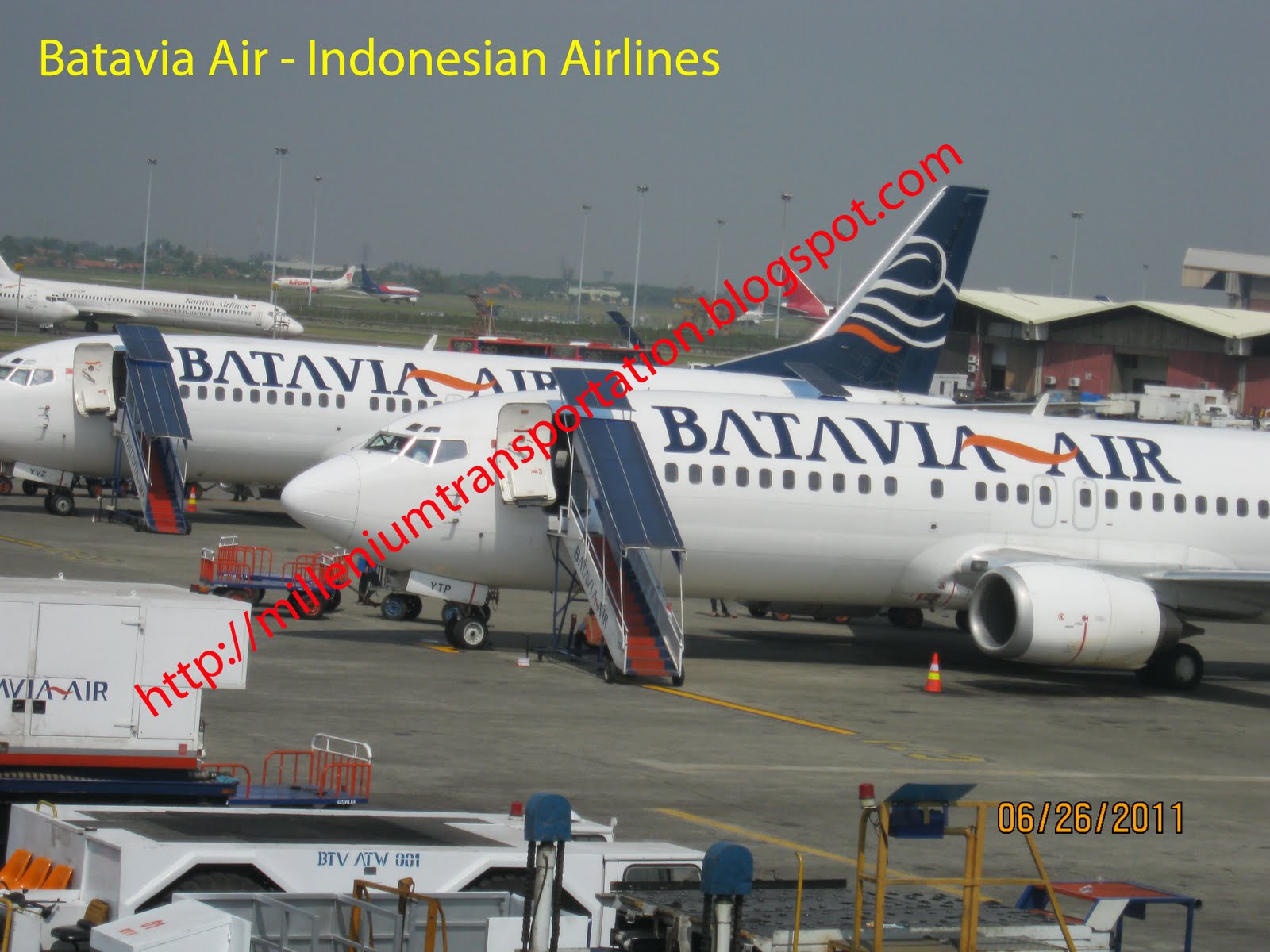 Route Map of Batavia Air | Design Plane