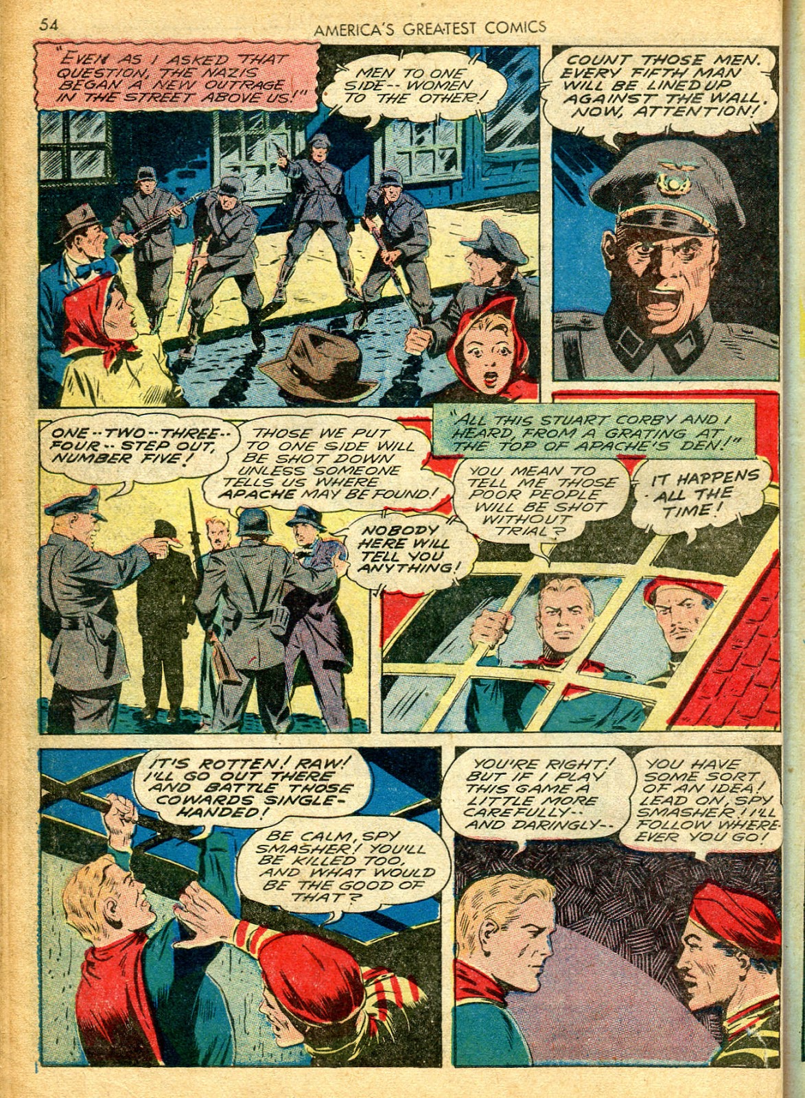 Four-Color Shadows: Spy Smasher-Mac Raboy-1942