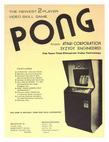 VIDEOJUEGOS GENERACION X: 06-ATARI PONG (1974-1976)