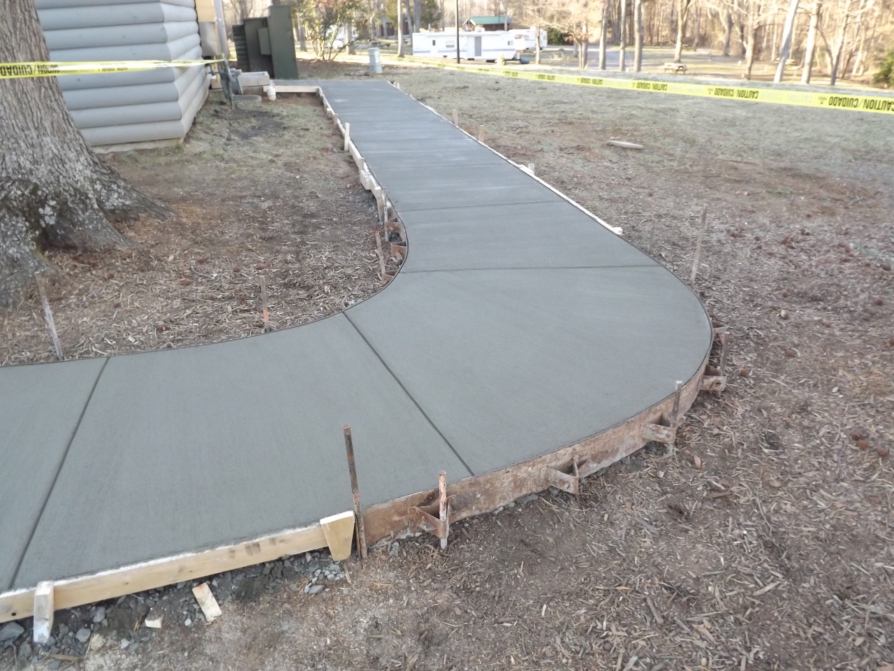 Atlantic Coast Concrete: Carowinds Camp Ground Sidewalks