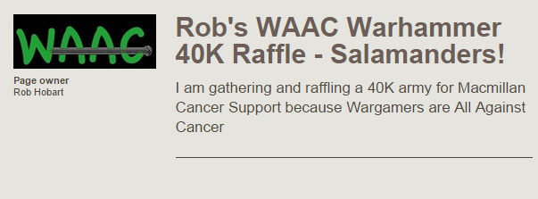 WAAC- Charity Raffle for a Complete Salanders Army - Faeit 212
