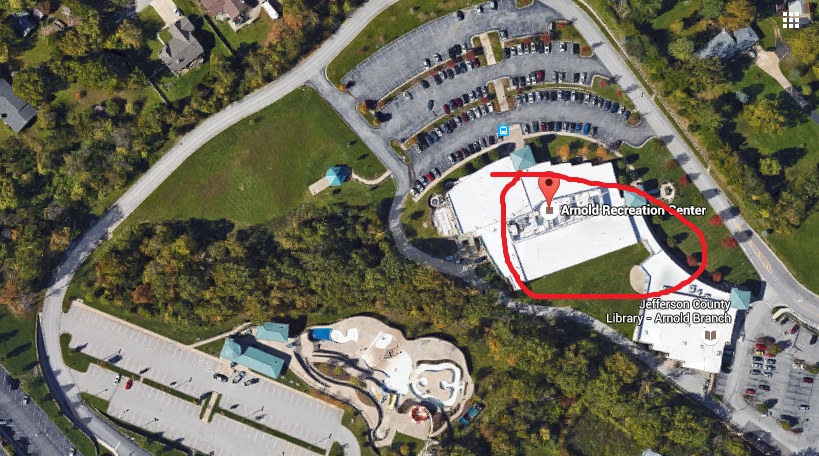 Play St. Louis: Arnold Rec Center Outdoor Pool, Arnold