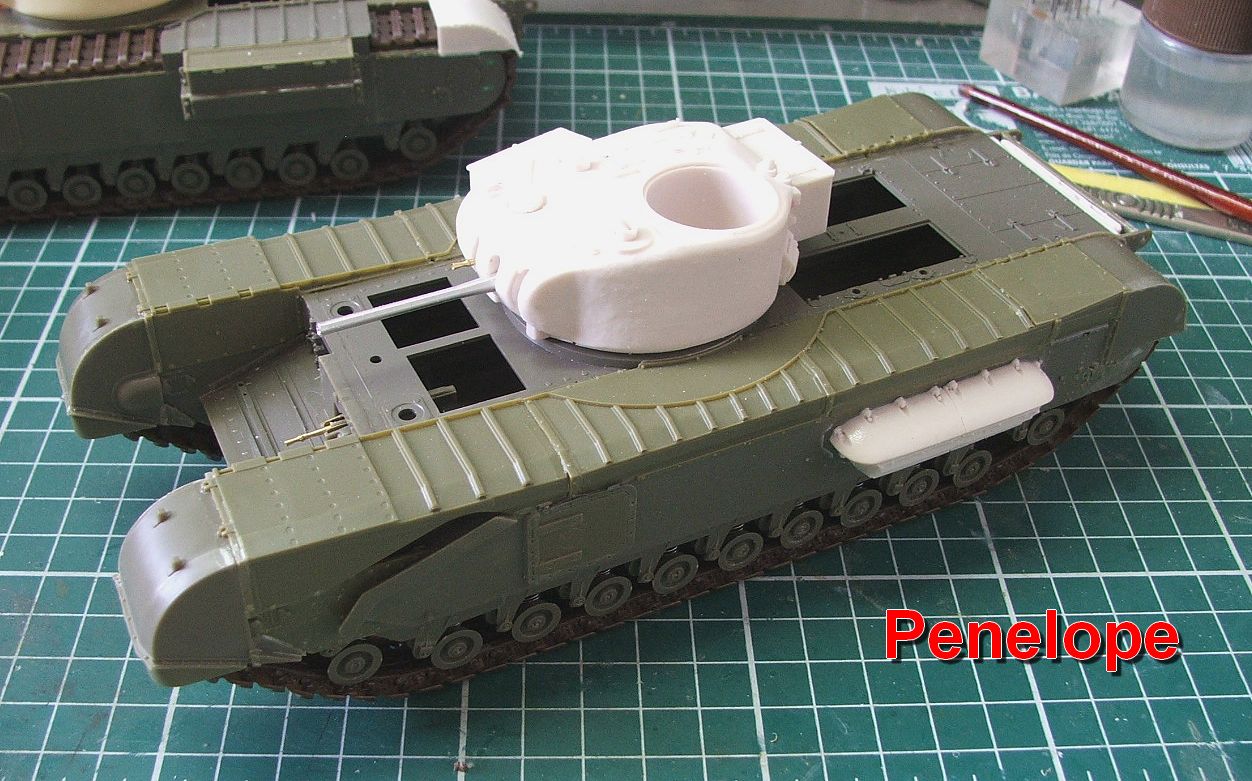 Panzerserra Bunker- Military Scale Models in 1/35 scale: Churchill Mk ...