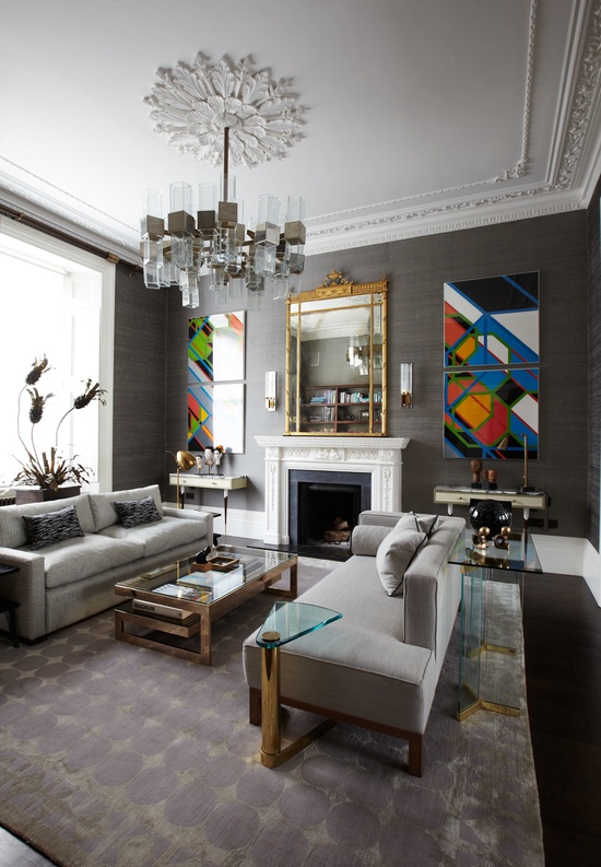 Eye For Design: Grey Interiors..... Refined and Sophisticated