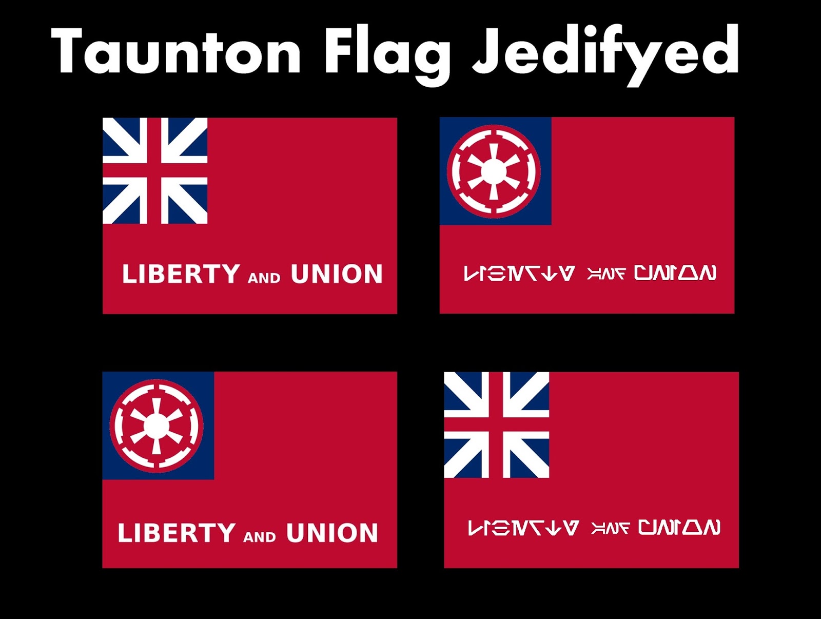 The Voice of Vexillology, Flags & Heraldry: Star Warzified Taunton Flag ...