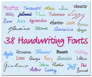 Art & Humanity: Handwriting Styles Art