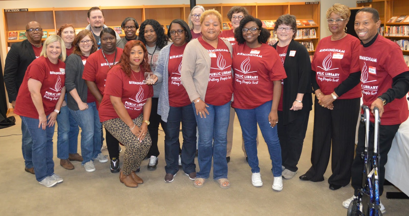 Birmingham Public Library 2018 Staff Award Winners