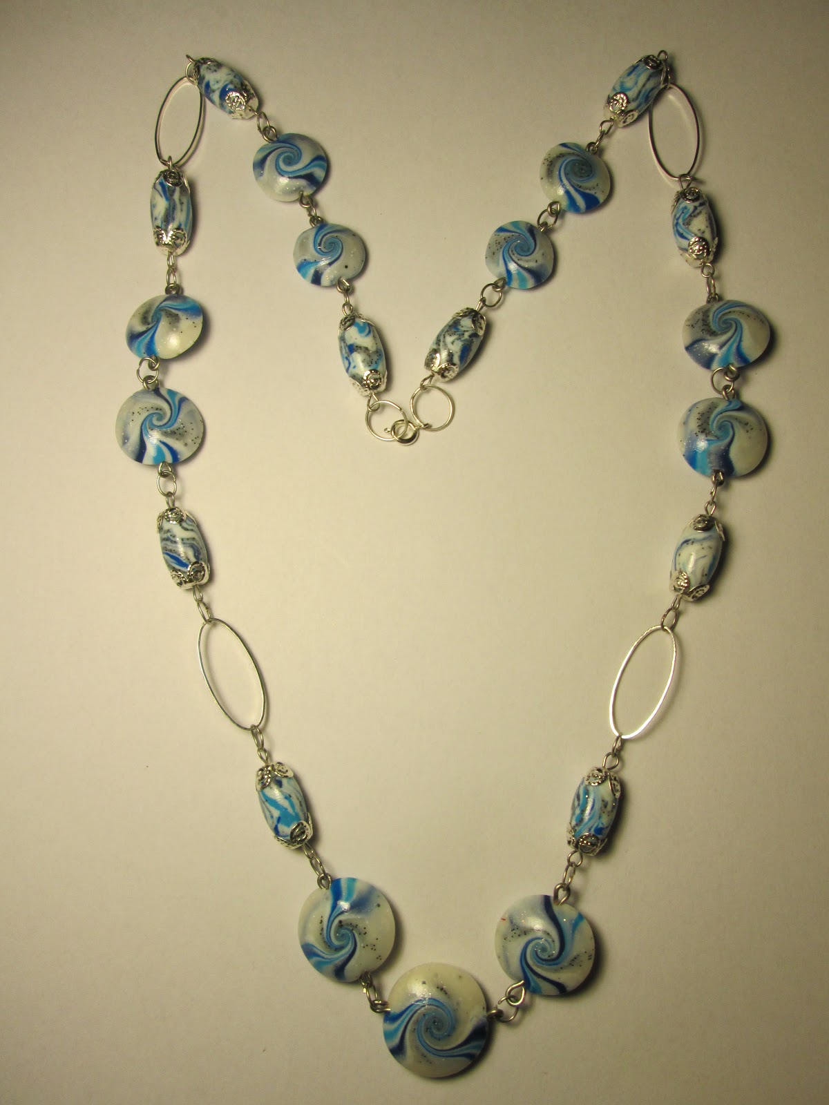 Lena's Quilling: fimo necklaces