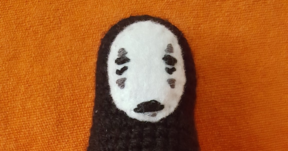 Lariath- Live a Little.: Kaonashi (No-Face) Crochet Amigurumi