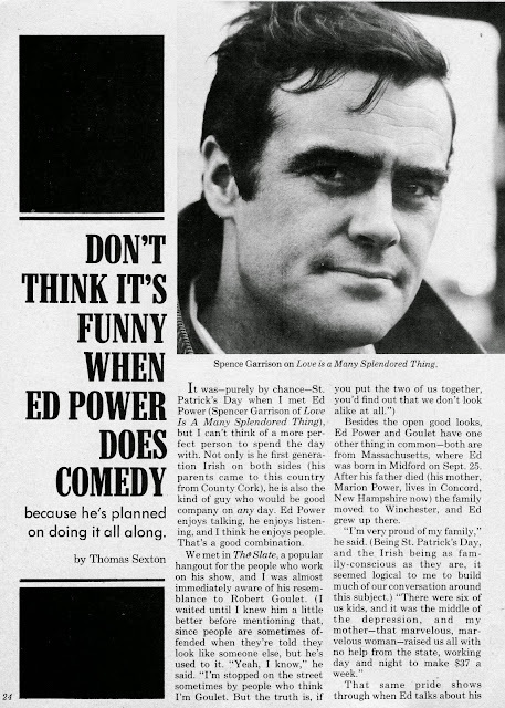 Love Is A Many Splendored Thing: Ed Power Profile