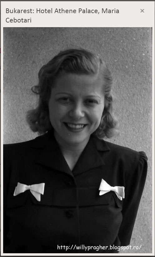 Willy Pragher: Maria Cebotari - turneu la București în primăvara anului ...