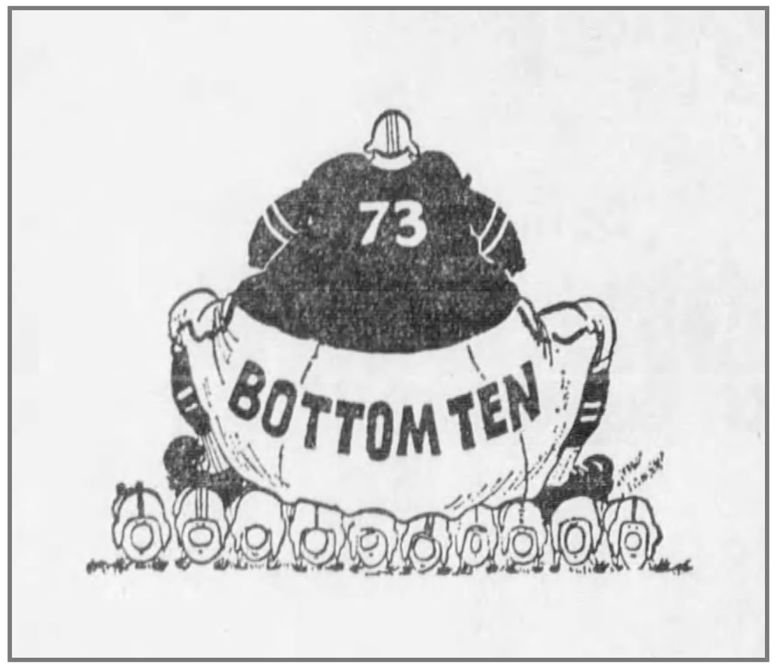 One Brick Back: From Bottom 10 to Top 20