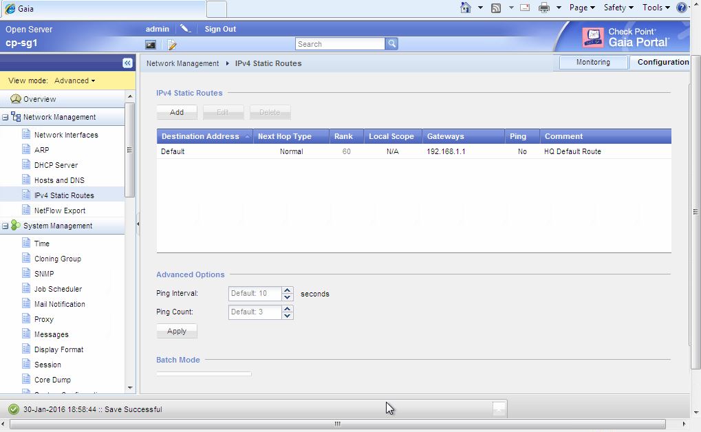 My Check Point CCSA Journal: Check Point SmartConsole
