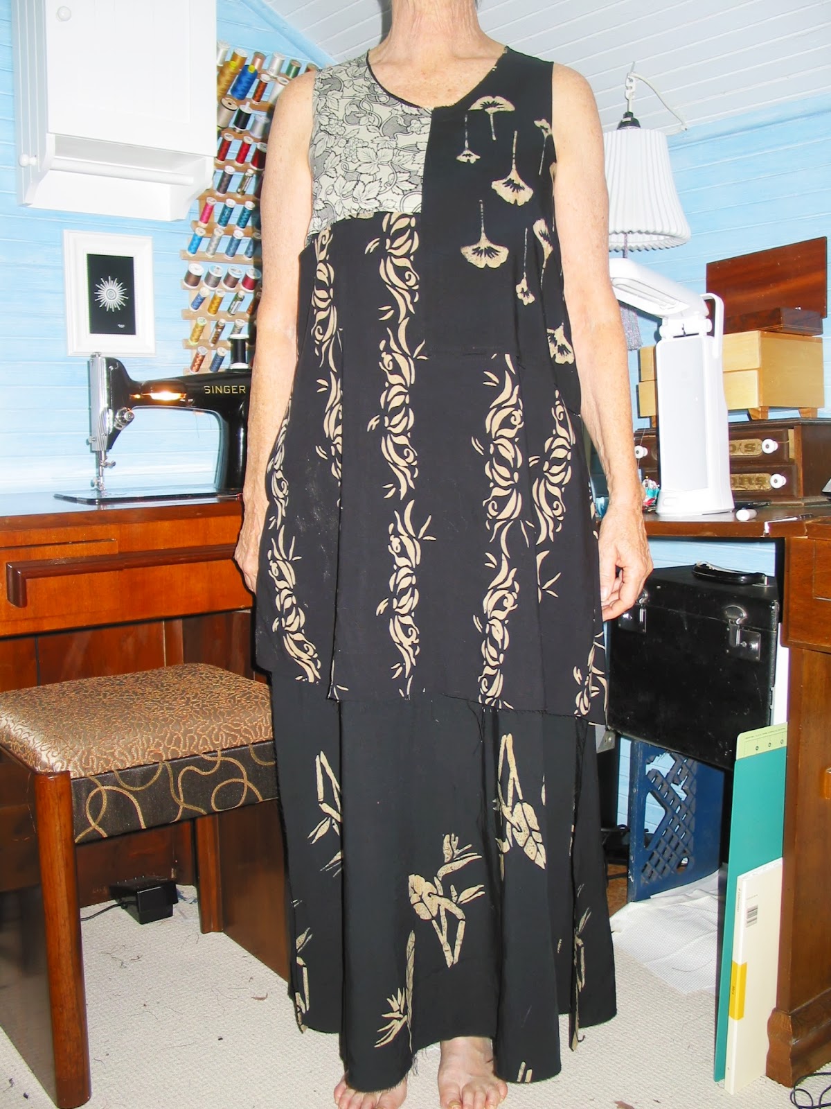 JillyBeJoyful: Maxi Dress! aka The Offbeat Creative Process in Action ...