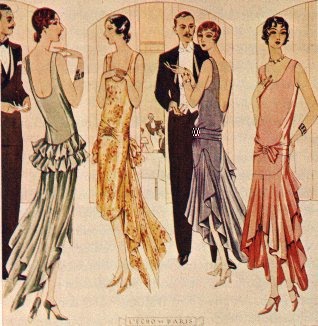 Historia de la Moda: DECADA 1920