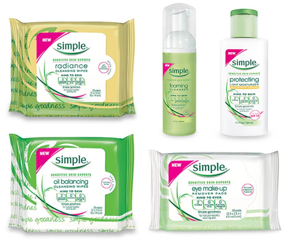 The Curvy Blonde: Simple: The Sensitive Skin Experts