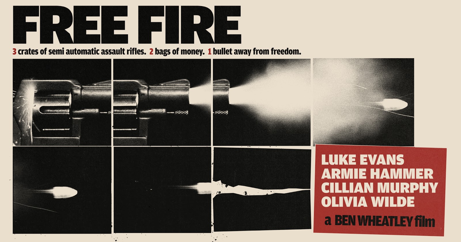 Tráiler de Free Fire de Ben Wheatley: fuego a discreción