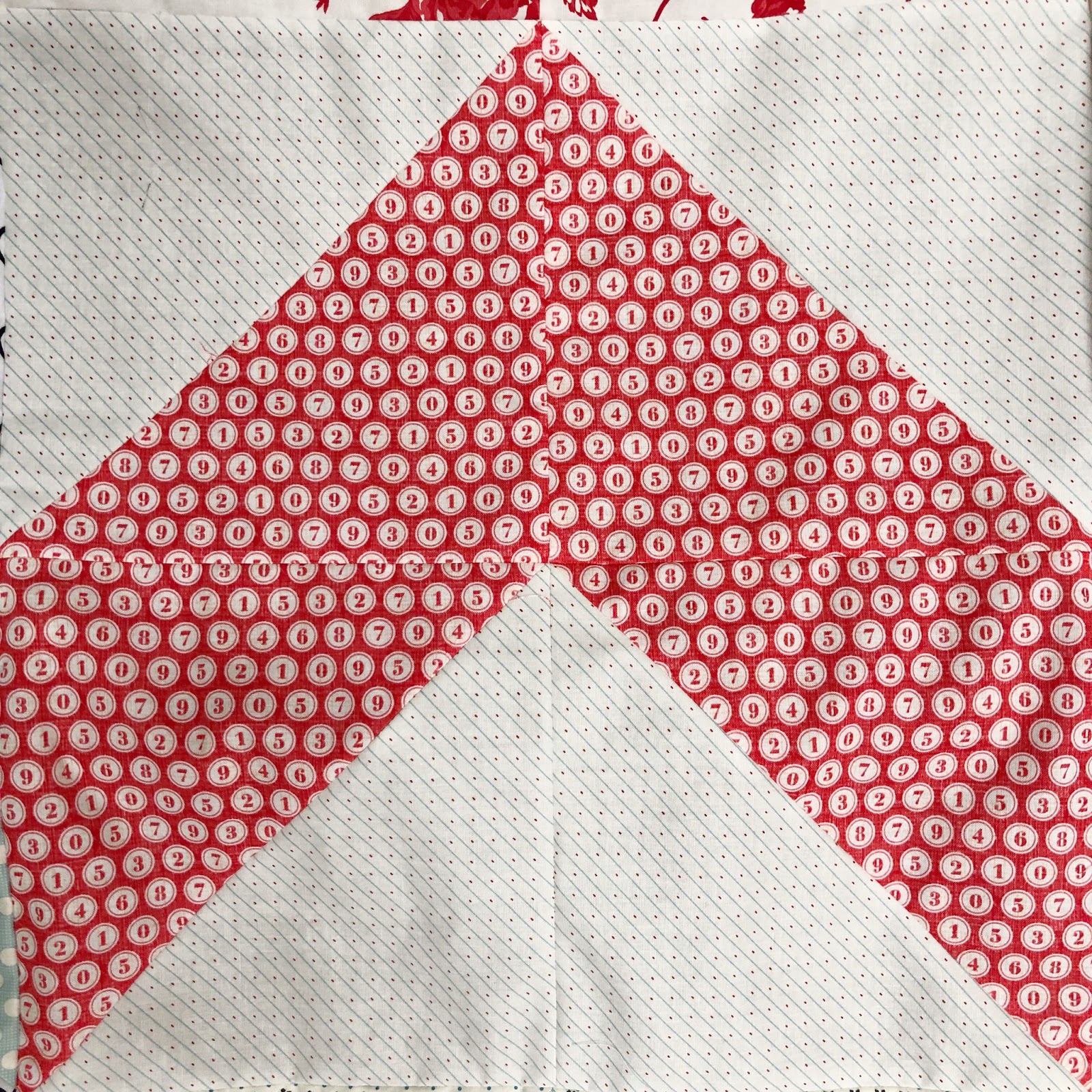 Splish Splash Stash: directional prints in a chevron block