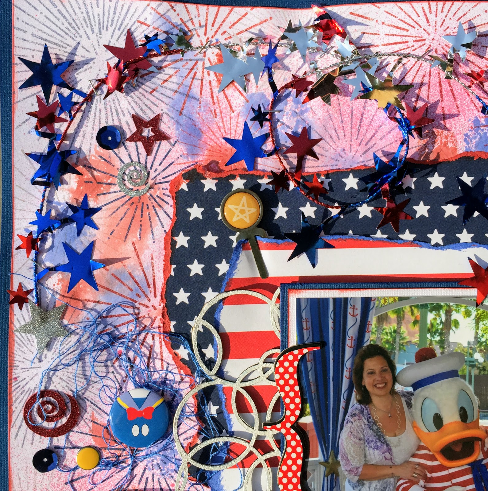 For the Love of Paper!: July Red, White and Blue Challenge Entries