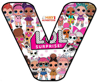 Abecedario LOL Surprise. Nice LOL Surprise Alphabet. - Oh my Alfabetos!
