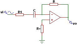 Amplificador derivador