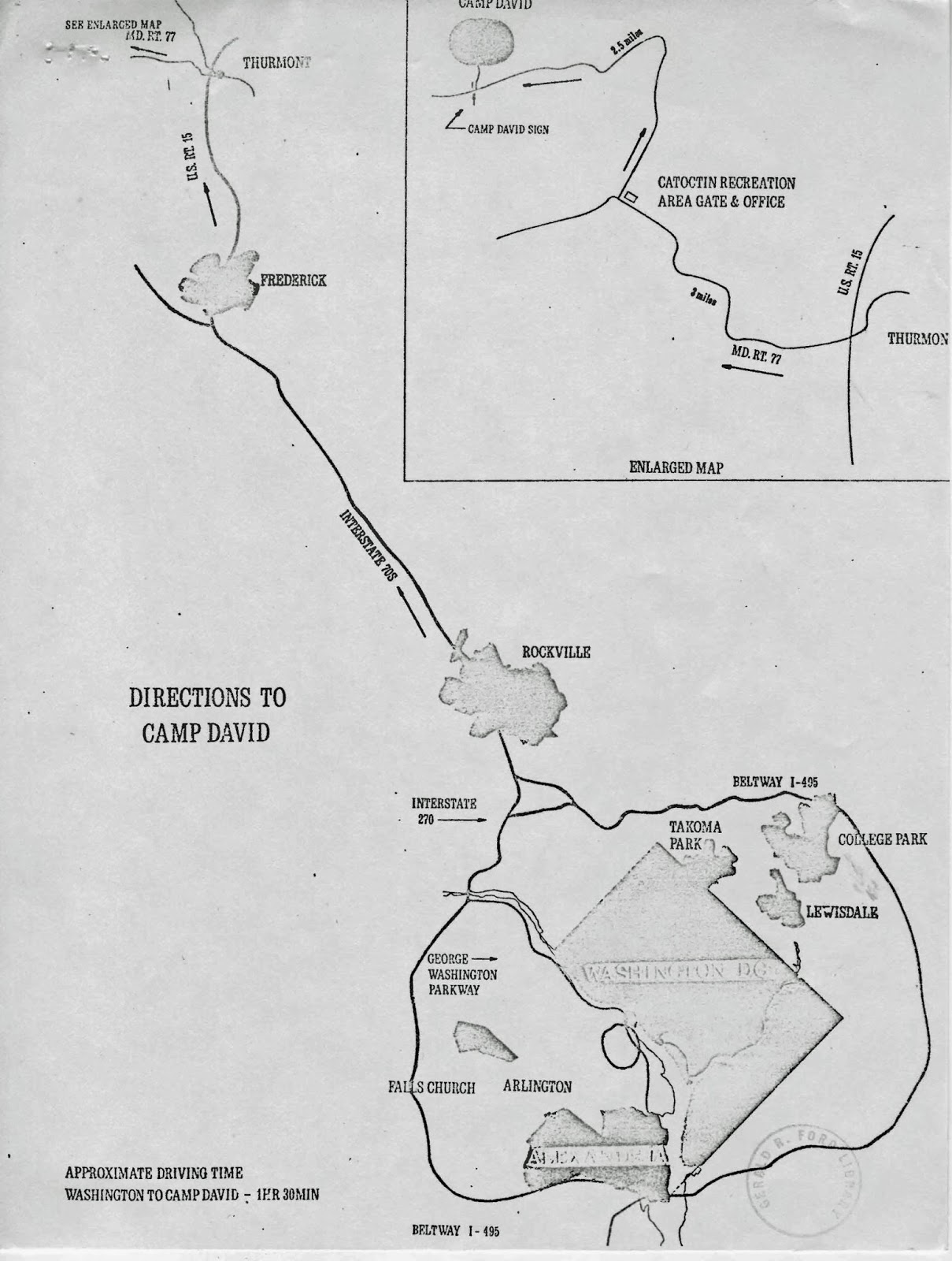 About Camp David: Weekend Meeting at Camp David