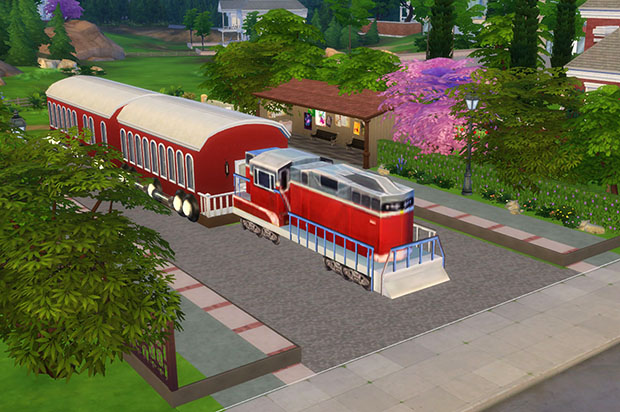 Museu Trem das Onze - The Sims 4 - TodaSims