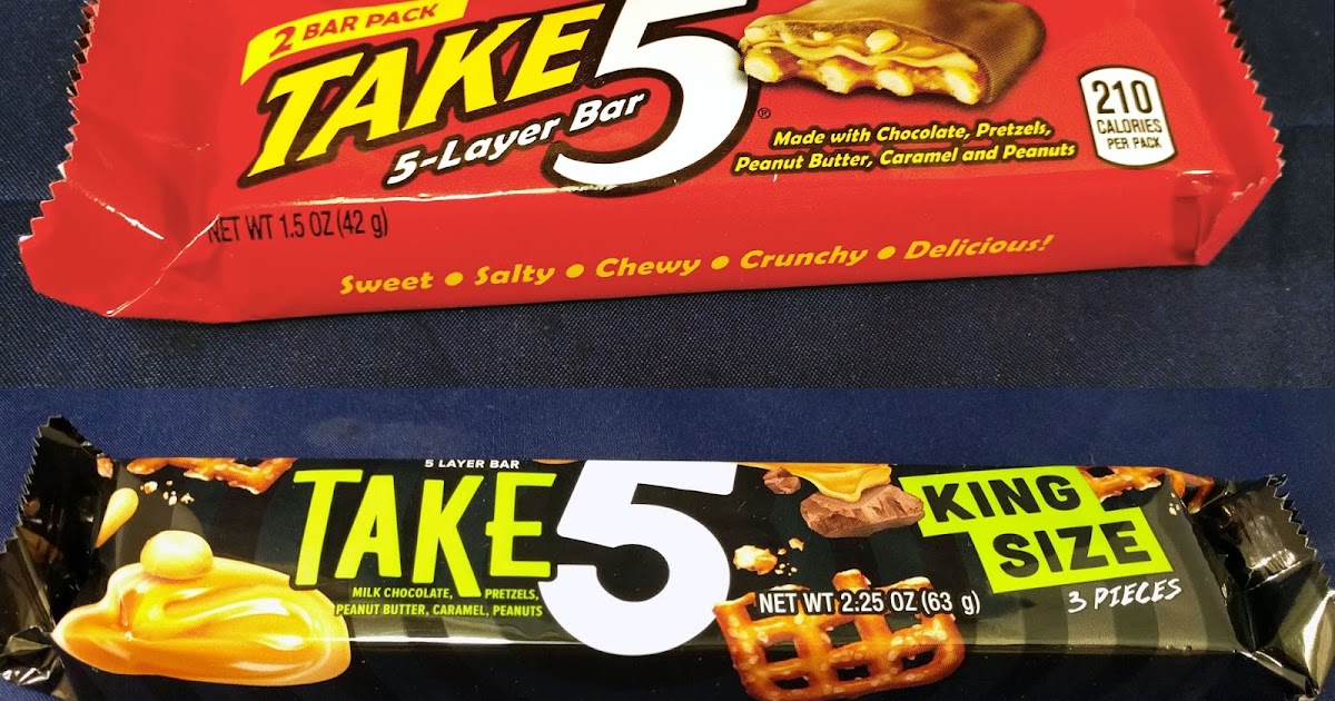 Take 5 Candy Bar Wrapper