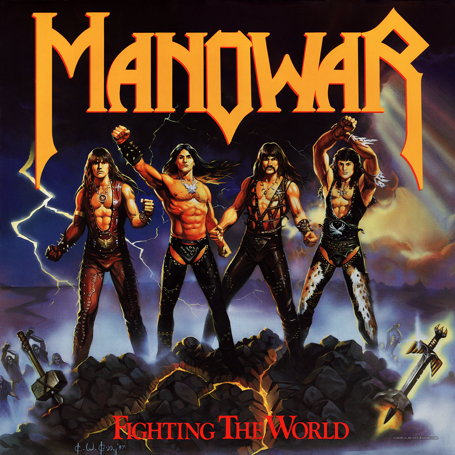 Babeos y Delirios: MANOWAR: The Power of the King Metal Warrior with ...