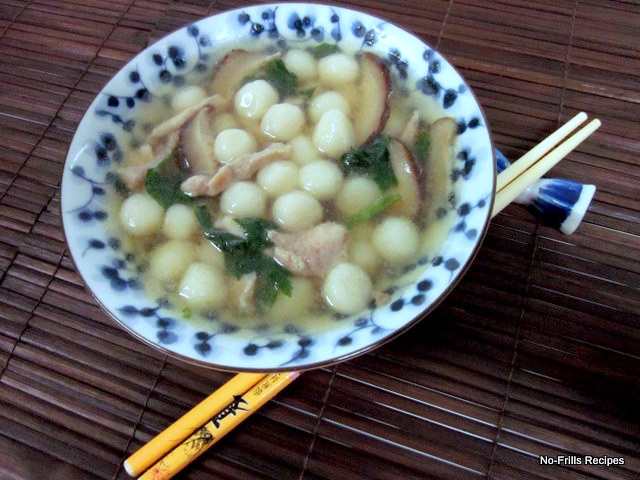 Savoury Tong Yuen for Dongzhi aka Winter Solstice Festival | onde-onde