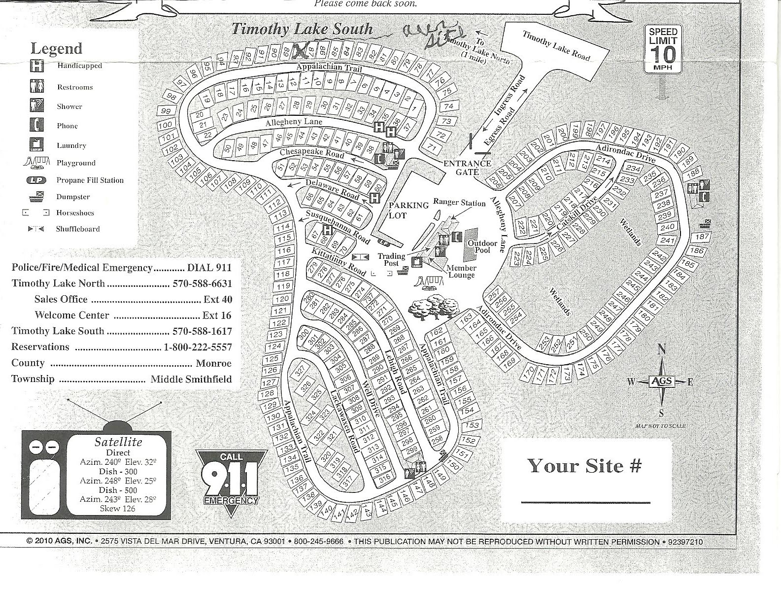 Bob and Linda's RV Travels: Thousand Trails/Outdoor World Timothy Lake
