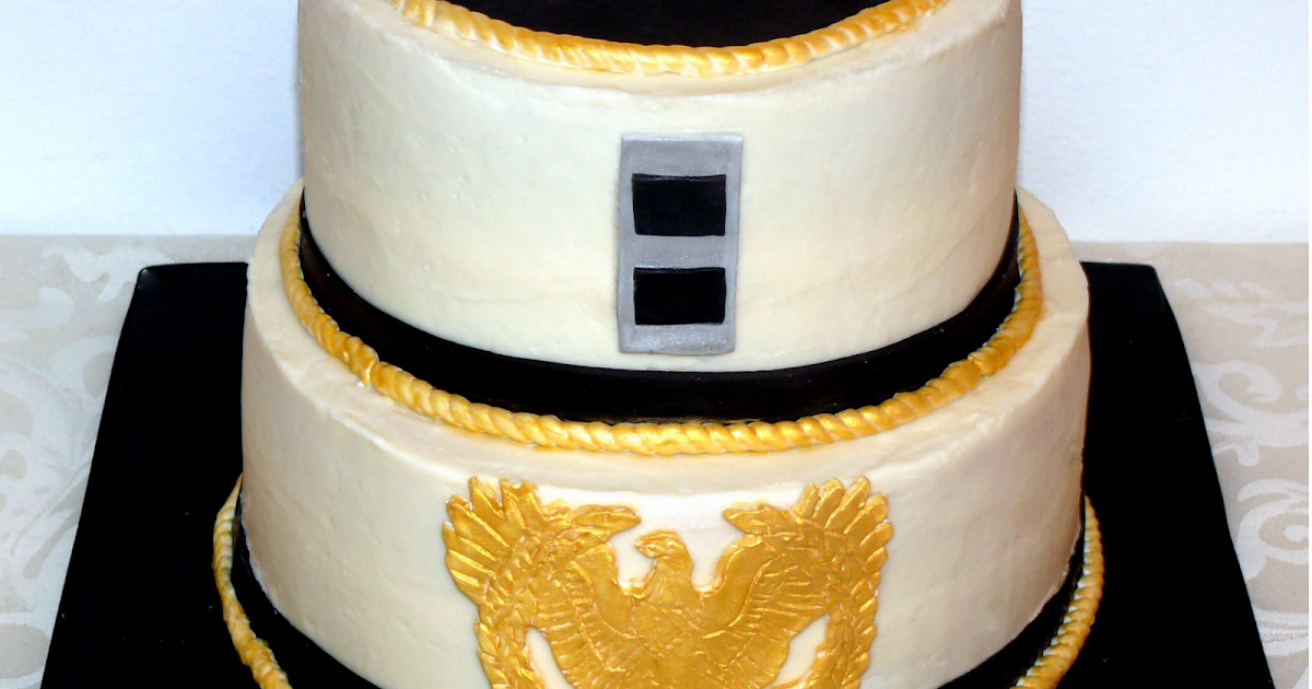 Katy's Kitchen: Military Rank Promotion Cake