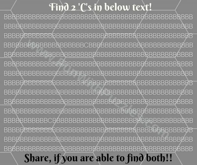 Picture Puzzles Letter Hunt: Can You Spot the Hidden 'C'?