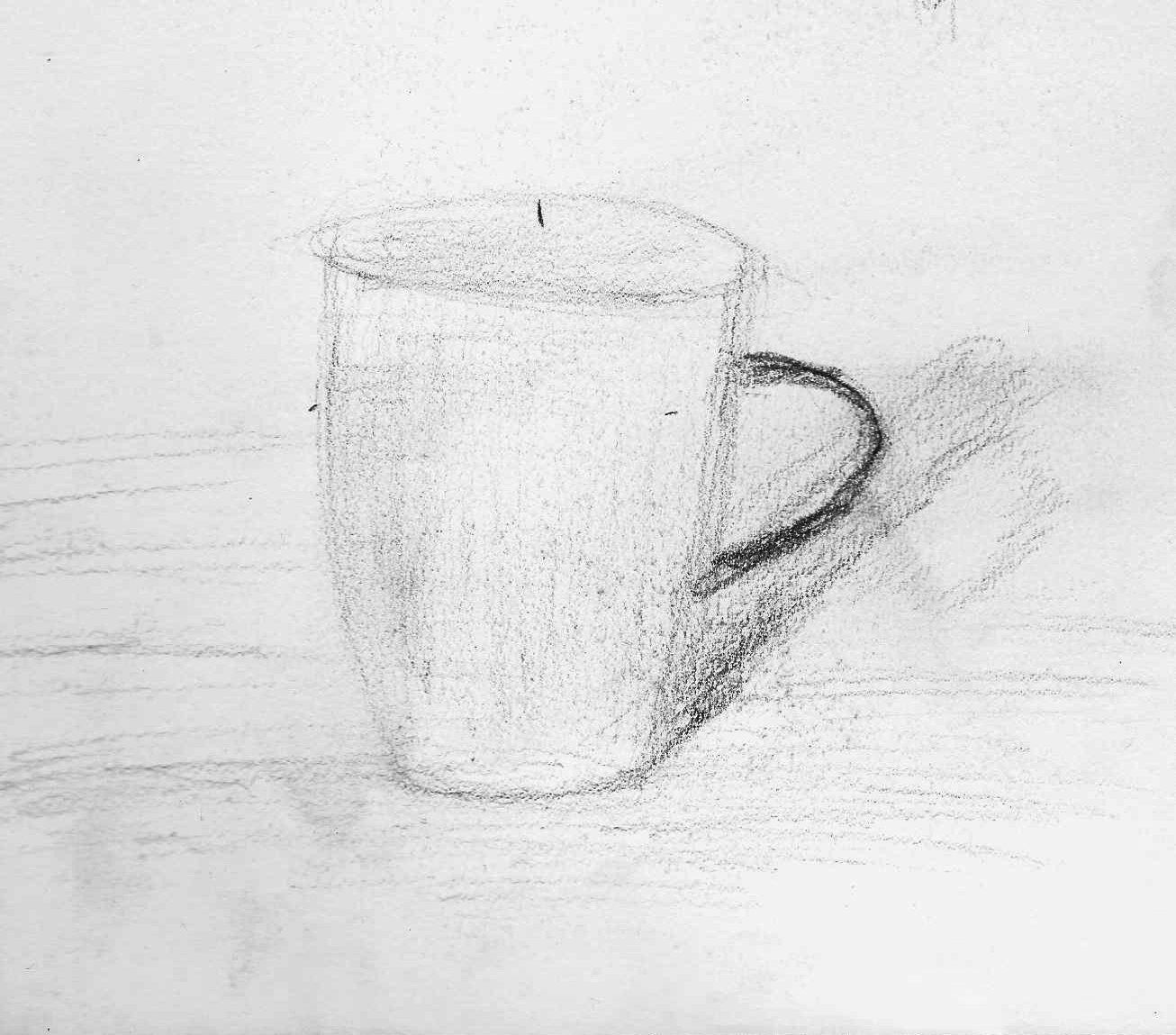 observational drawing (year 1) : week 4 light and shadow