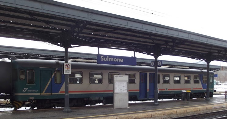 CENTROABRUZZONEWS: LINEA FERROVIARIA SULMONA - PESCARA BLOCCATA PER UN ...