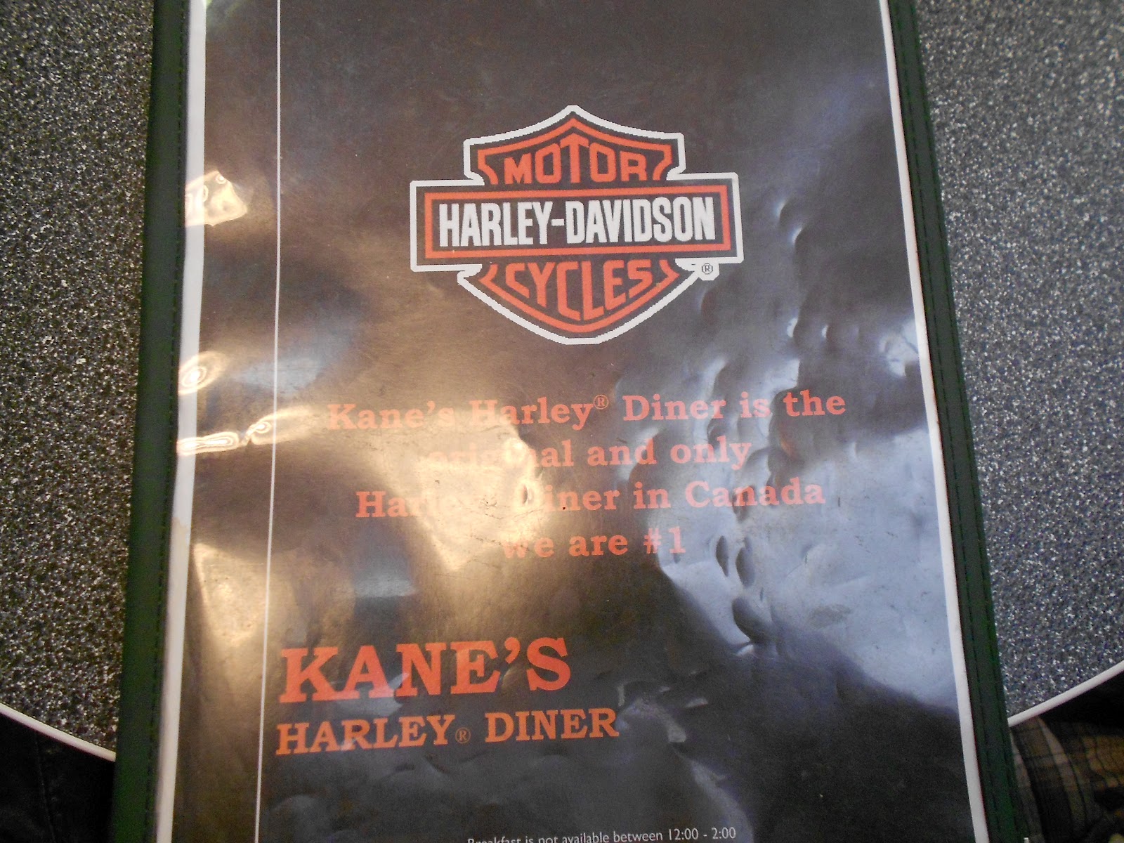 Snacking Squirrel: Kane's Harley Diner