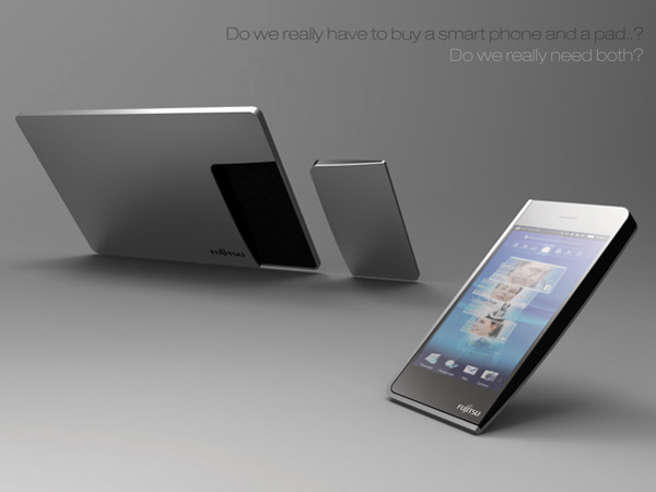 The Part Smartphone-Tablet Combo Original design from Fujitsu - Spyful ...