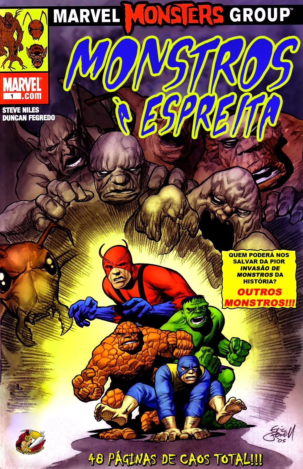 Kall Comics: Marvel Monsters - Monstros a Espreita