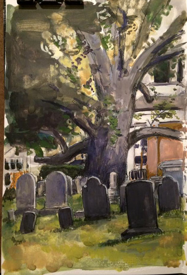 Gurney Journey: Graveyard Painting Results