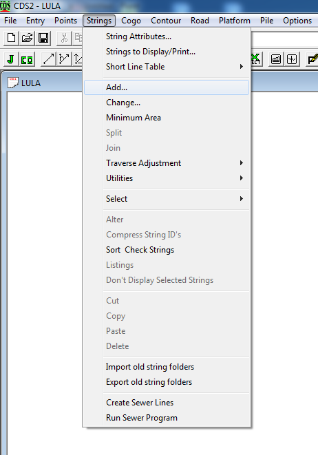 Editing pre-comp plan using CDS Software
