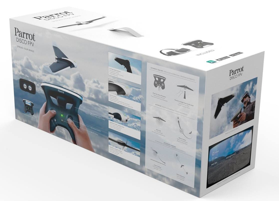Il Parrot Disco FPV drone è pronto e a breve si potrà comprare ...