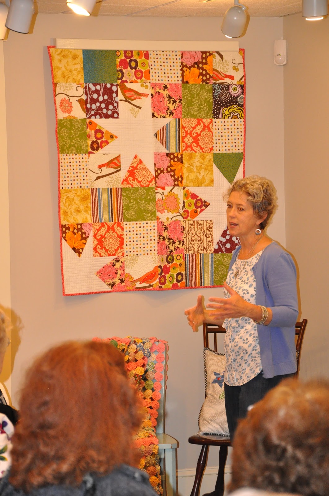 Miss Andrea Quilts: Trunk Show at The Old Country Store!