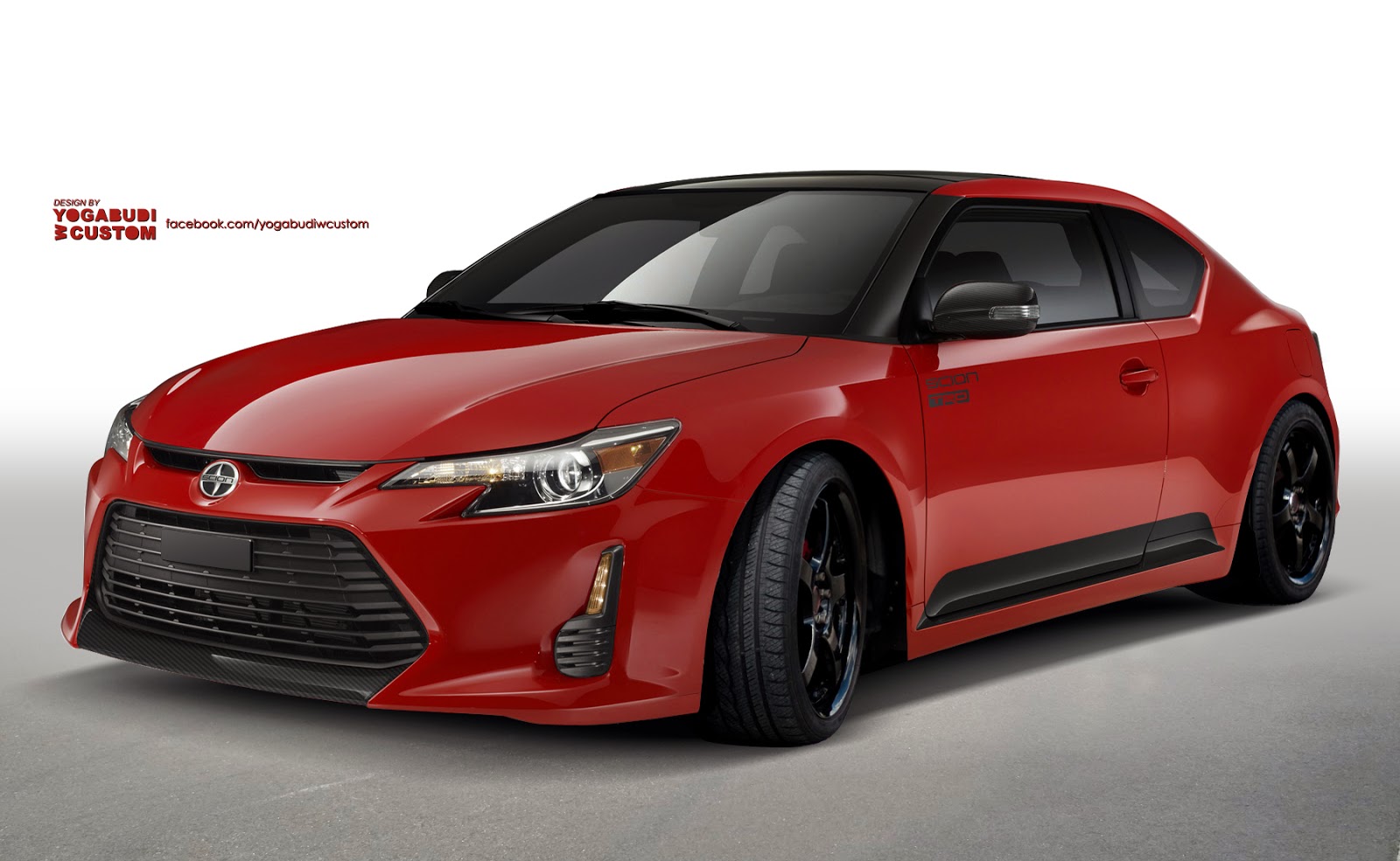 YogaBudiwCUSTOM: Scion Red tC dan White tC