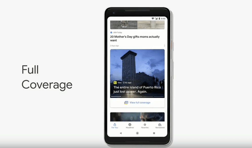 Abbiamo Google News tutto nuovo e gestito da AI (video)
